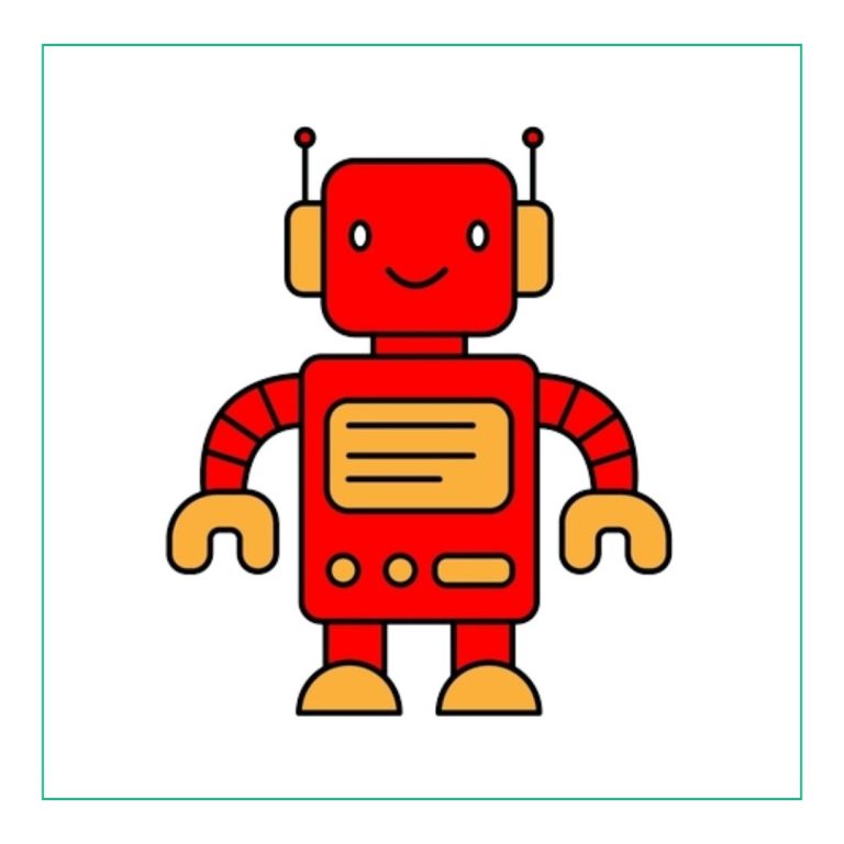 Fun Robot Drawing for kids in just 4 steps!