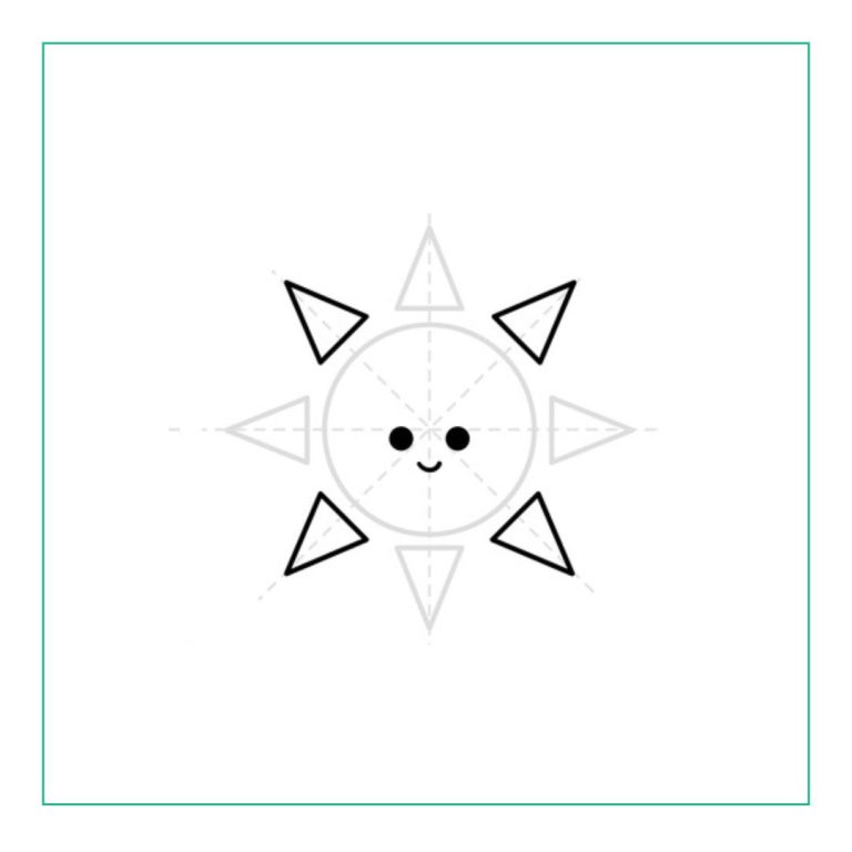 Sun Drawing for Kids: An Easy Step-by-Step Guide in 5 minutes!