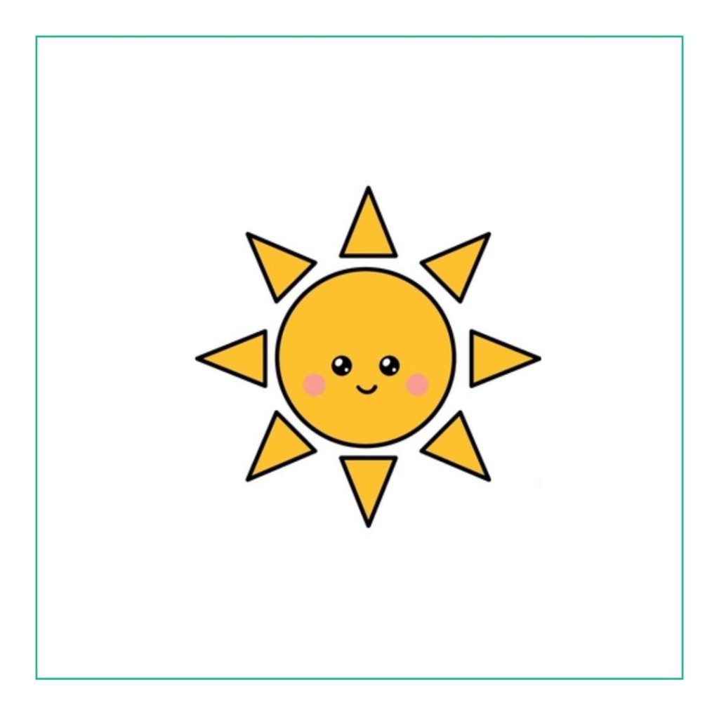 Sun Drawing for Kids: An Easy Step-by-Step Guide in 5 minutes!