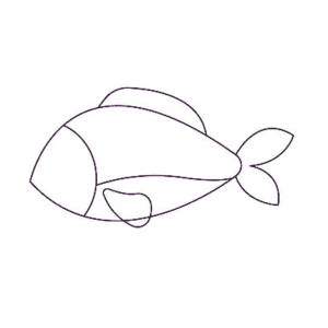 Quick and Easy Fish Drawing for Kids in 5 minutes!