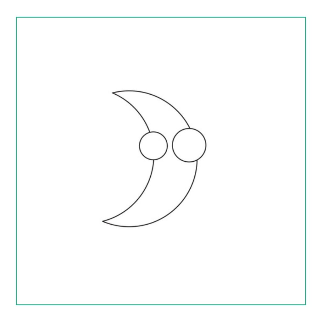 Simple & Fun Moon Drawing For Kids in 5 Minutes!