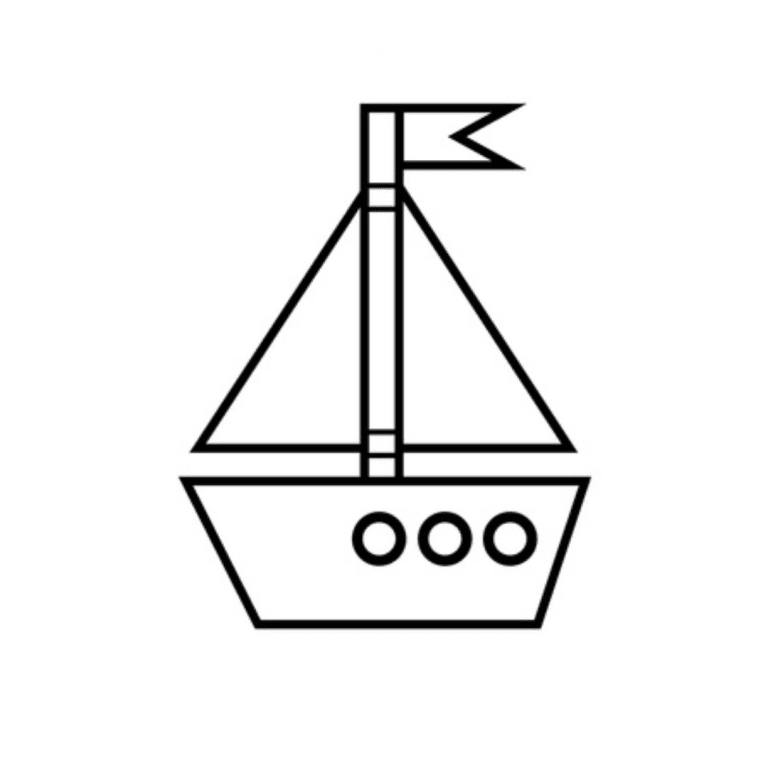 Fun and Easy Tutorial on How to Draw Boat for Kids in 6 steps!
