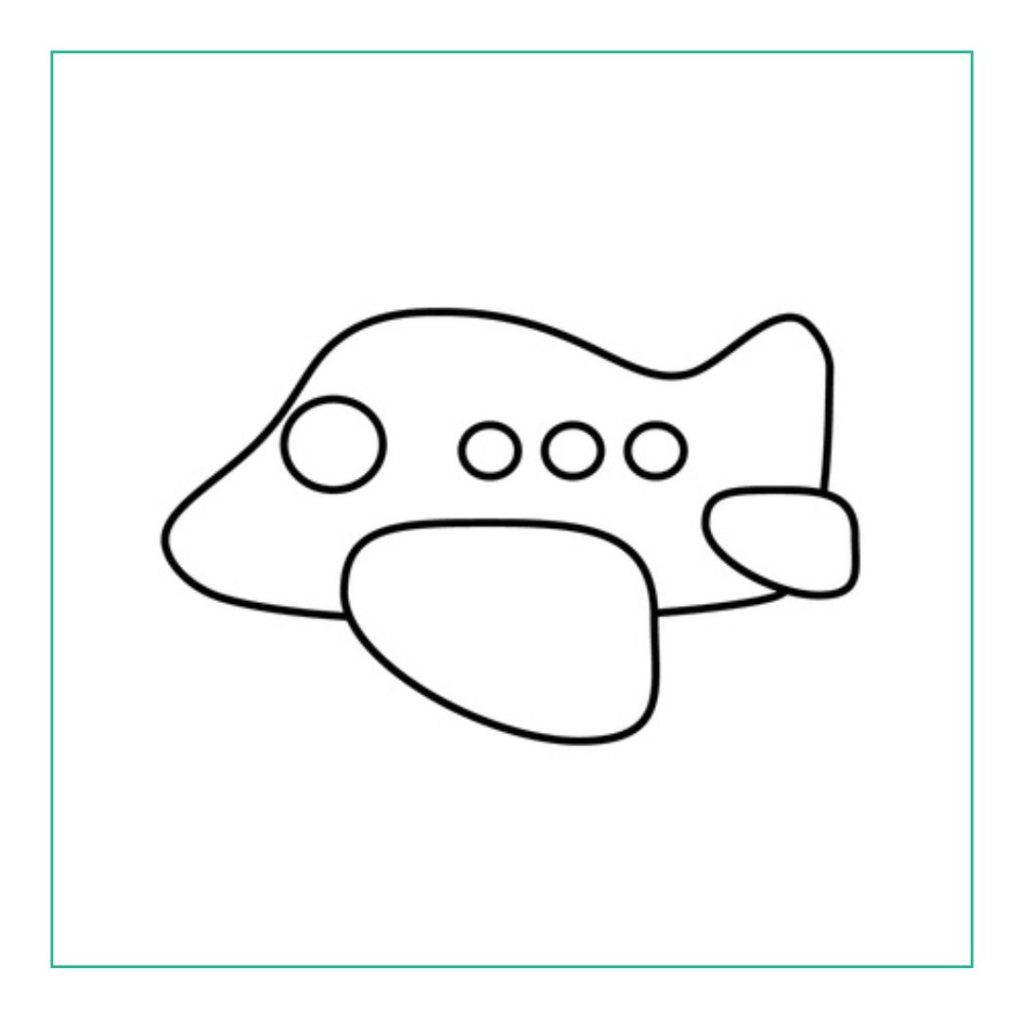 Aeroplane Drawing For Kids: Easy Step-by-Step Tutorial