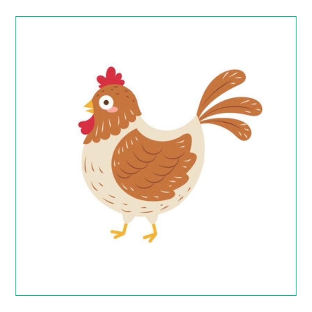 Hen Drawing for Kids: Create Joy and Color in Just 5 Minutes