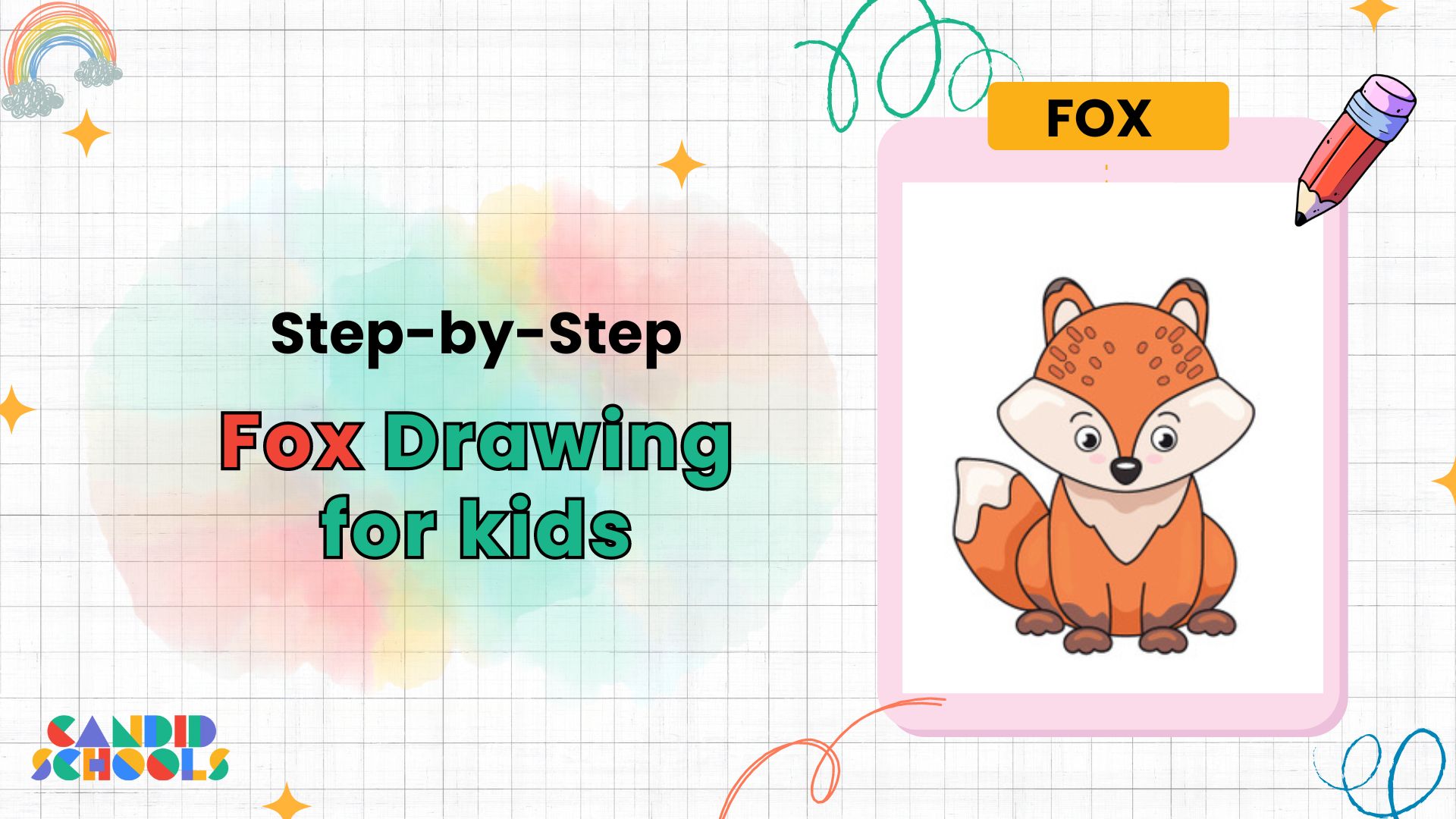 Fox Drawing for Kids: Easy and Simple 5-Minute Guide