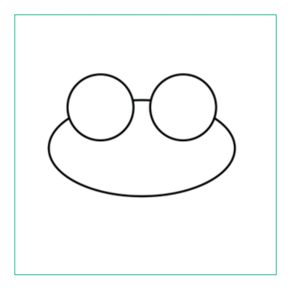 Easy Frog Drawing for Kids in just 4 steps!