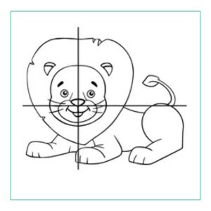 Paws and Draw: Fun and Easy Lion Drawing for Kids in 5 mins!