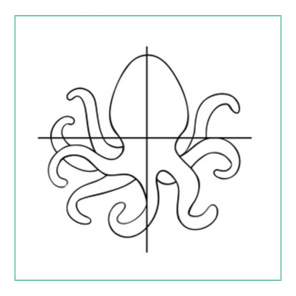 Easy to follow Octopus Drawing for Kids in 5 mins!
