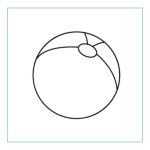 Fun Ball Drawing for Kids in just 6 steps!