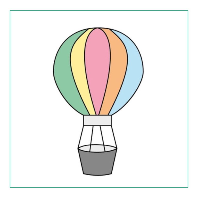 Balloon Drawing for Kids | An Easy 5 Min Guide