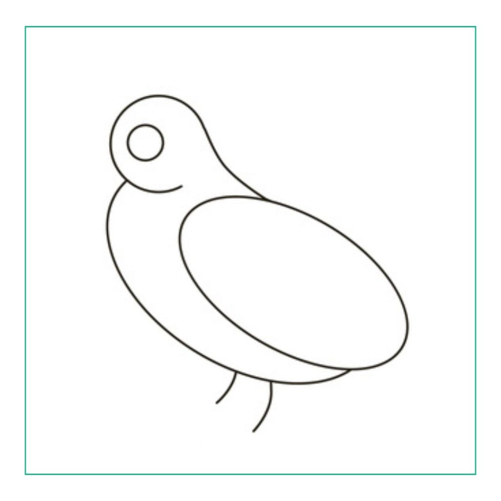 Pigeon Drawing for Kids | Easy 5 Min Guide