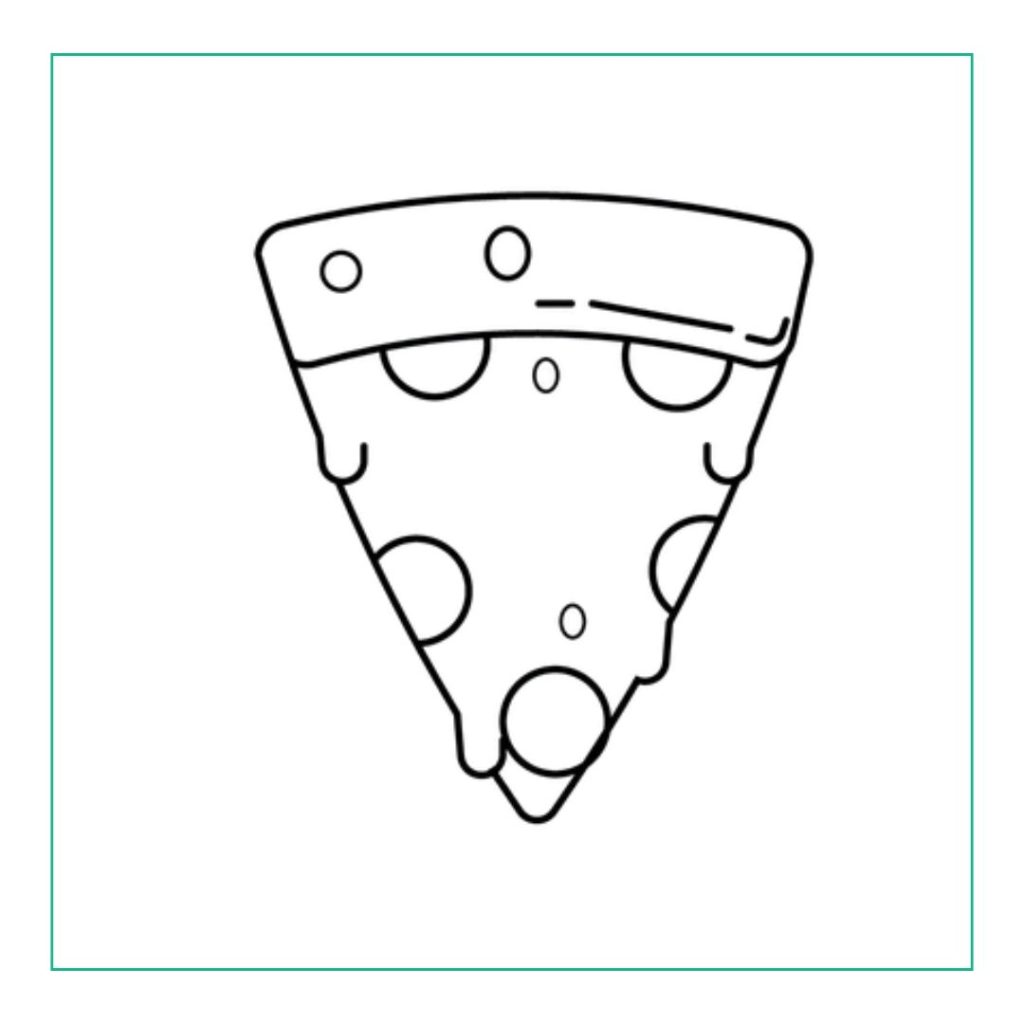 Pizza Drawing for Kids : Easy 5 Min Guide