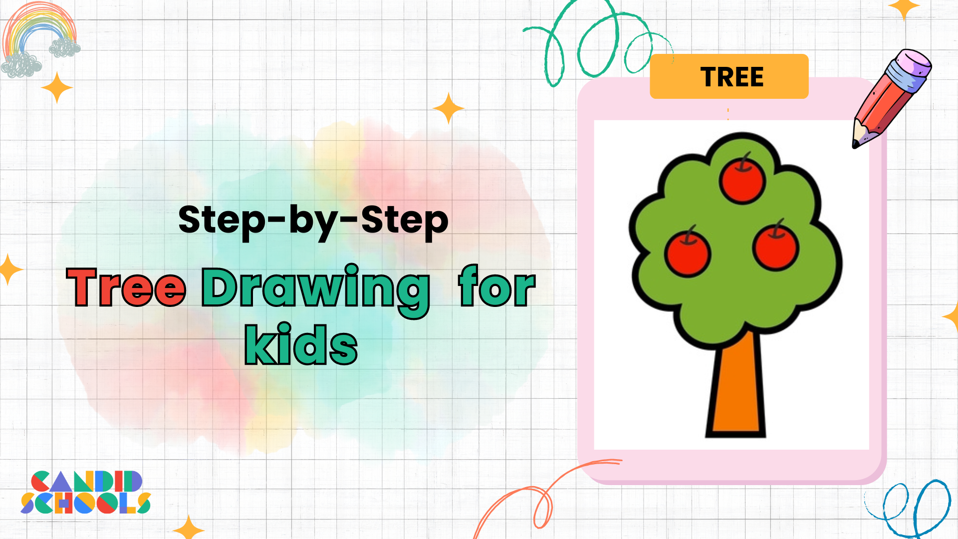 Tree Drawing for Kids: In 4 Easy Steps
