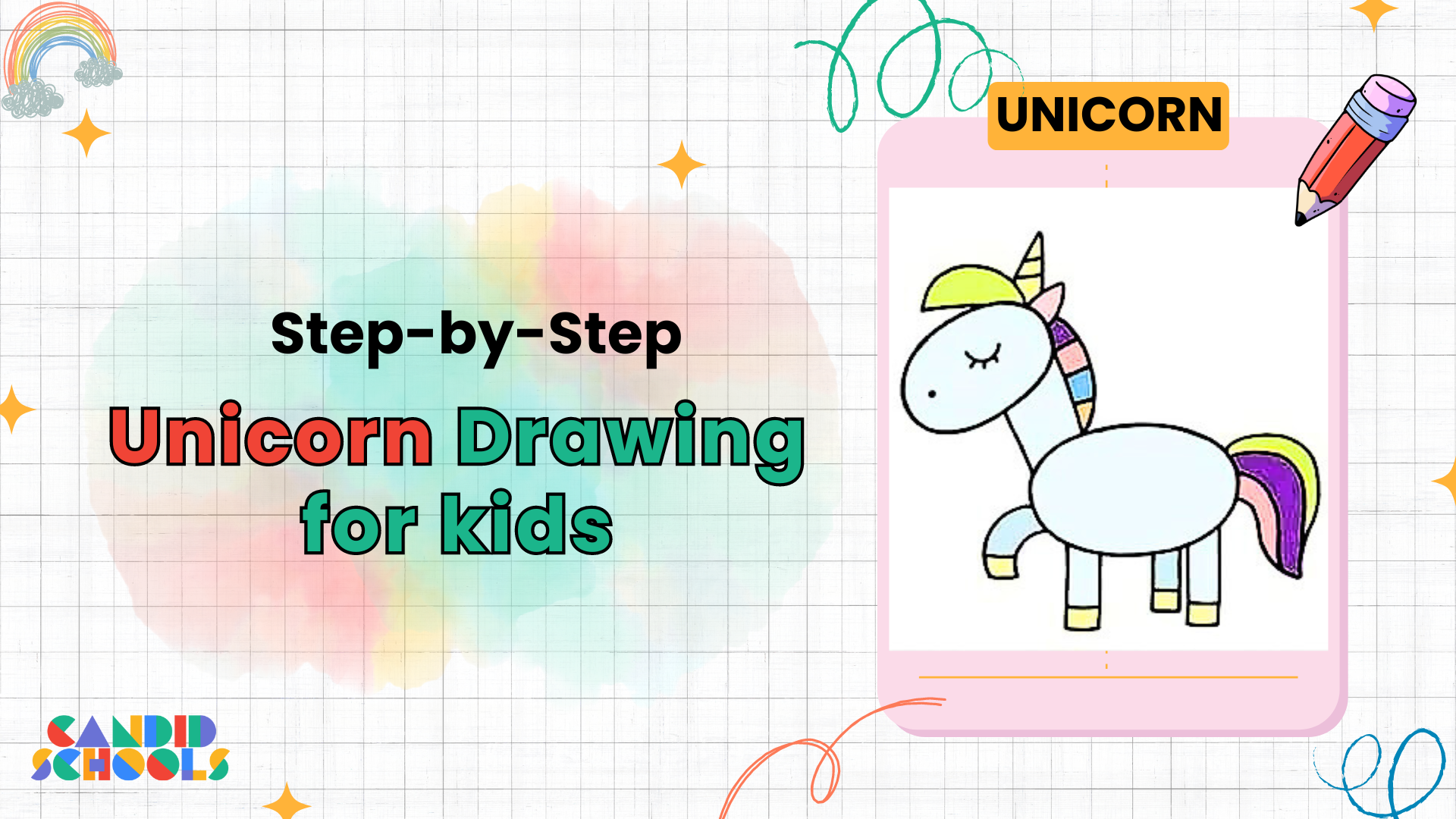 How to draw Unicorn: simple and fun step-by-step guide in 5 minutes!
